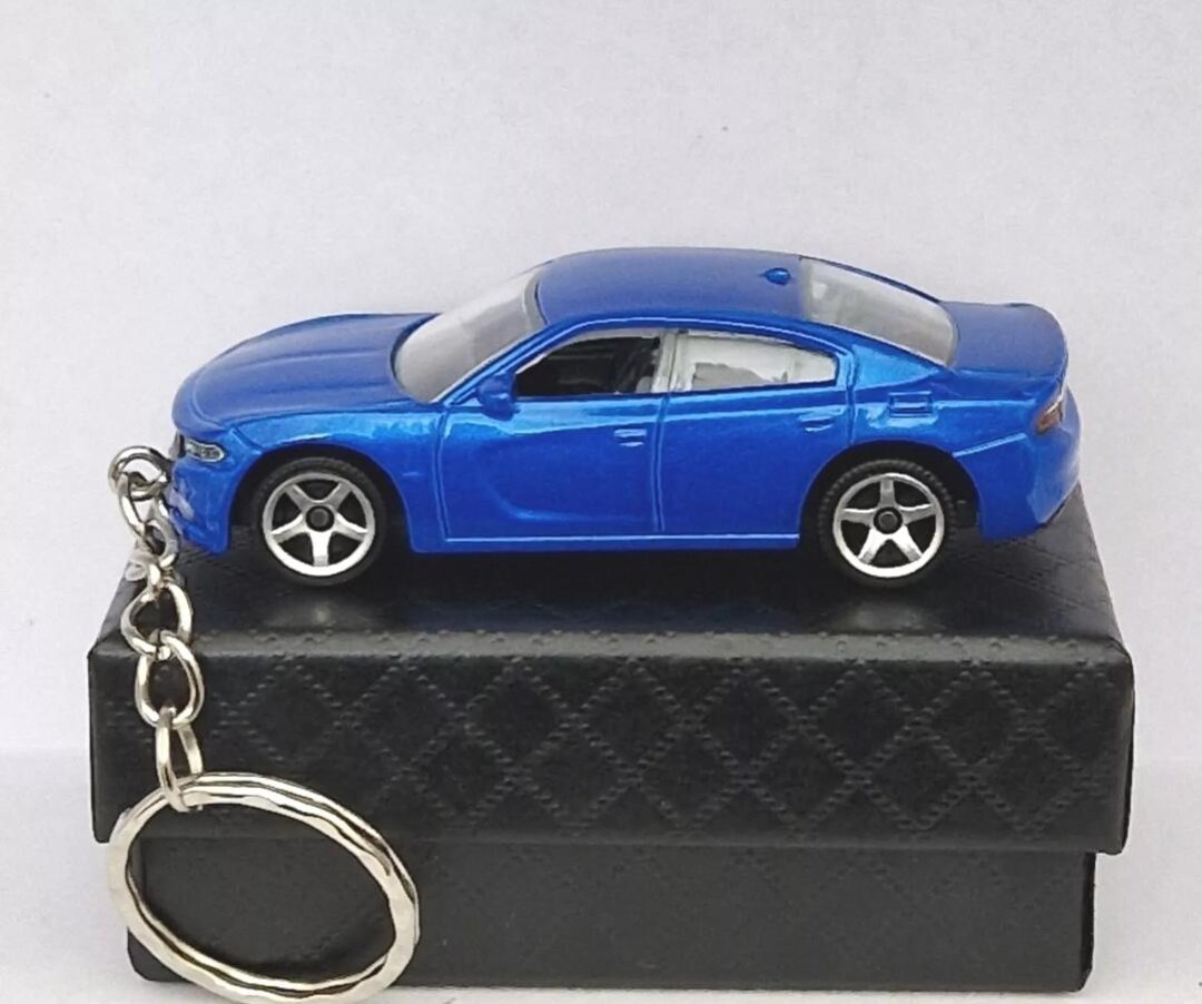 Matchbox Dodge Charger Keyring Gift Pack Free Boxed Shipping - Etsy