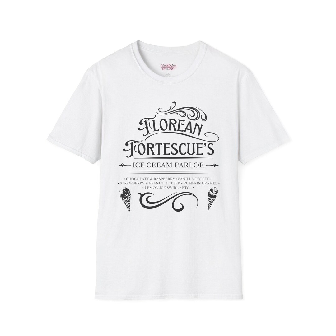 Wizarding World Inspired Unisex Softstyle T-shirt | Florean Fortescue's ...