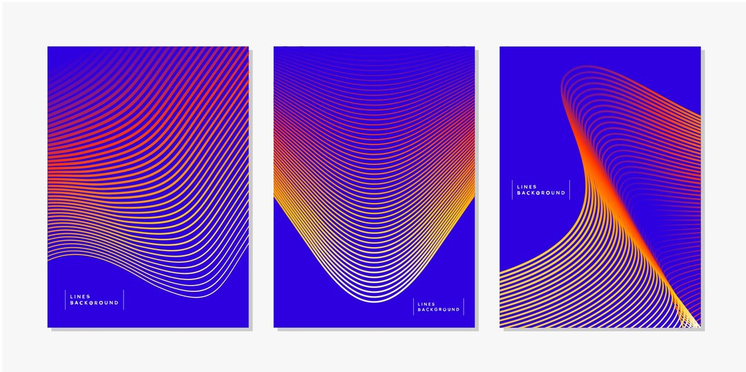 Futuristic Parametric Pattern Template in Illustrator - Etsy