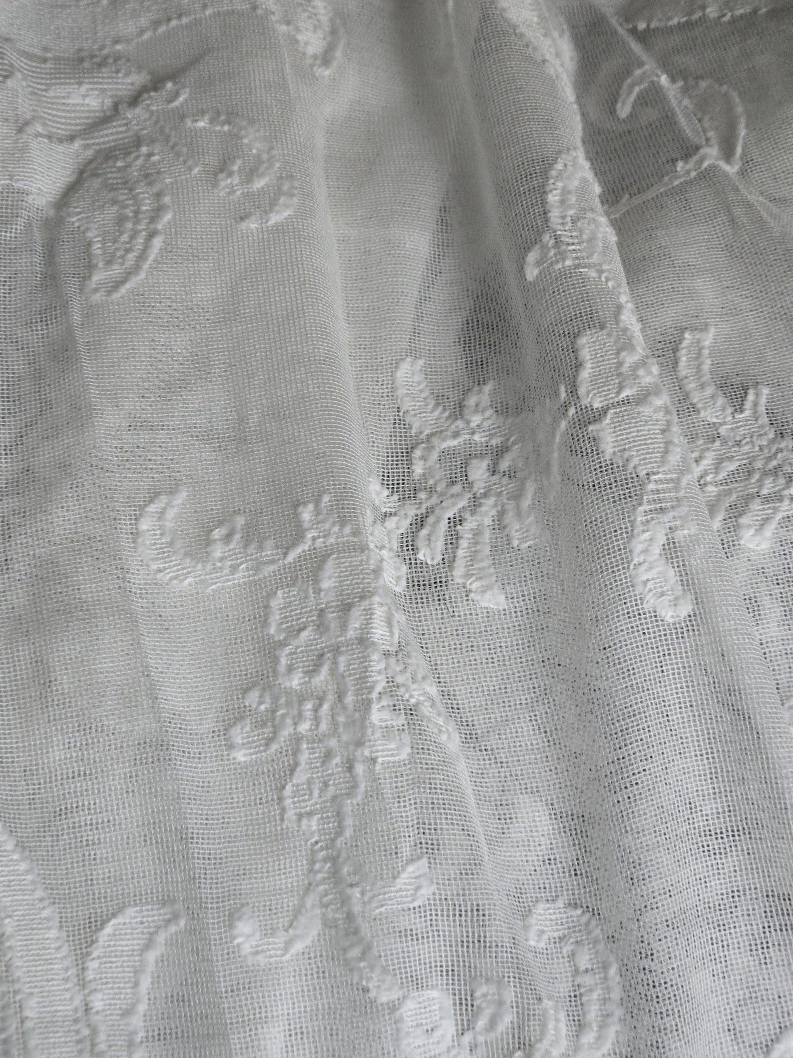 Single Scottish Madras Lace Curtain Panel/ All Cotton / Various Sizes ...