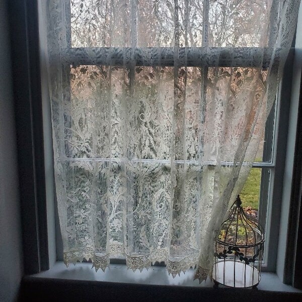 Lace Cafe Curtains - Etsy