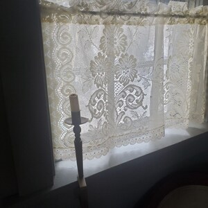 Pair of Valances/ Scottish Cotton Lace /free Shipping - Etsy