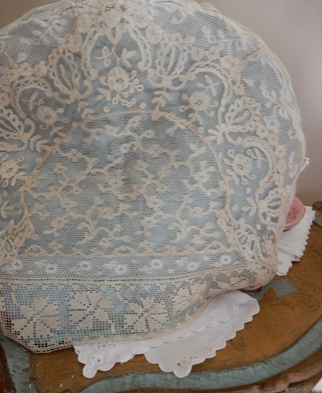 Antique Handmade Lace Teacosy/ Large 6 Cup /patchwork Lace - Etsy