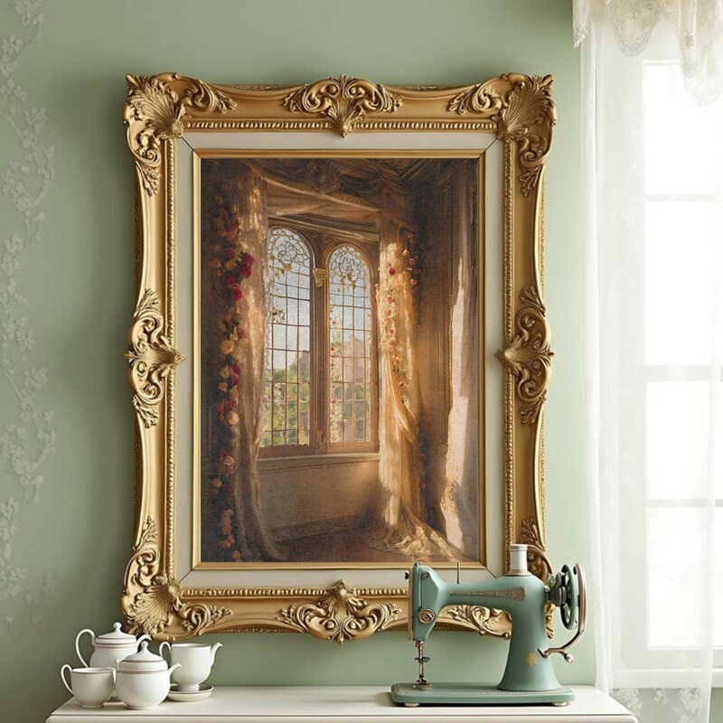 Rococo Curtains - Etsy