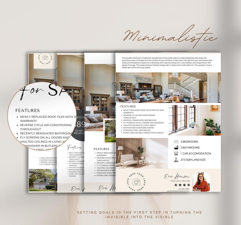 Ultimate Real Estate Flyer Template – Editable Canva Design for ...