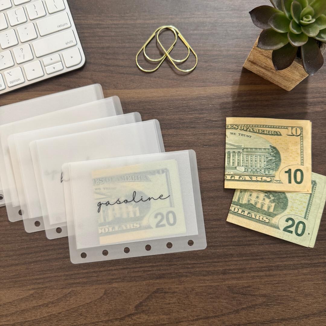 A7 Vellum Custom Cash Envelopes | Customizable Budgeting | Matte ...
