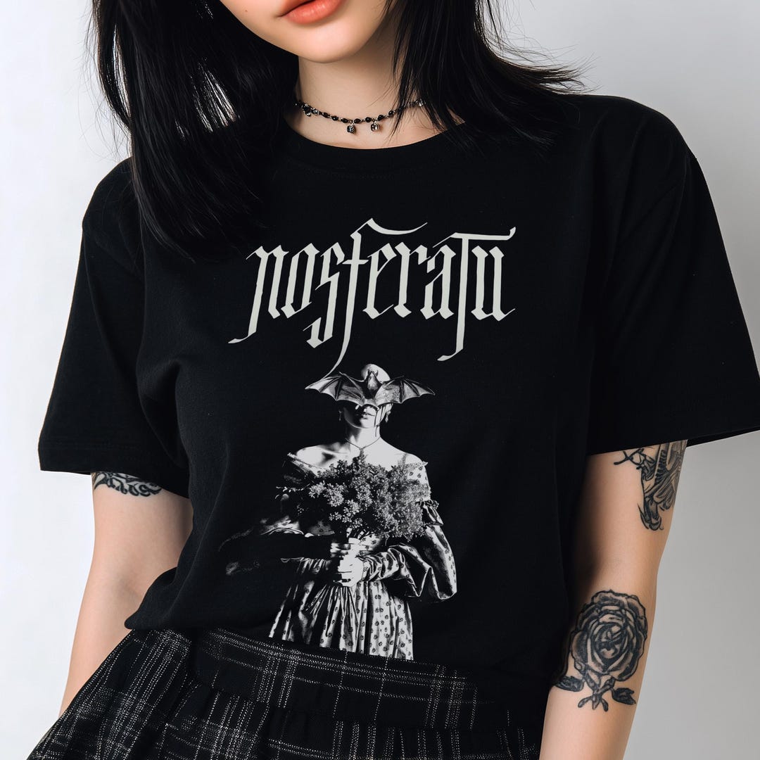 Nosferatu Graphic Tshit | Vintage Horror Movie Shirt, Vampire Fans Gift ...