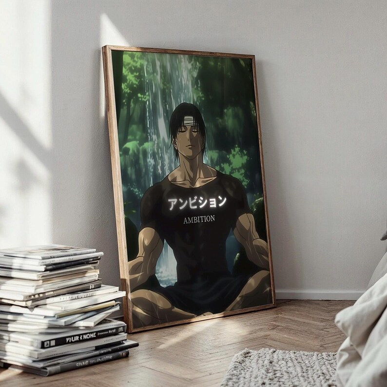 Toji Poster Anime Decor Anime Wall Art JJK Gift Anime Room Decor ...