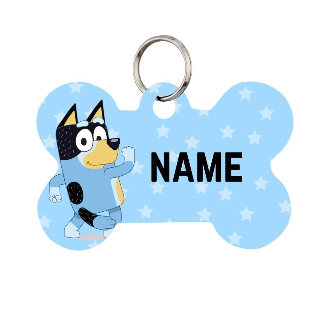 Bandit Pet Id Tag for Dogs and Cats or Keychain | Personalized - Etsy