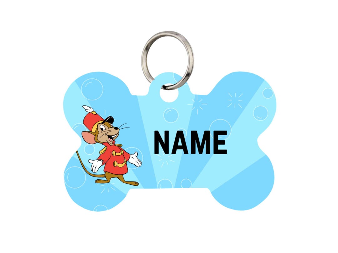 Timothy Q. Pet Id Tag for Dogs and Cats or Keychain | Personalized - Etsy