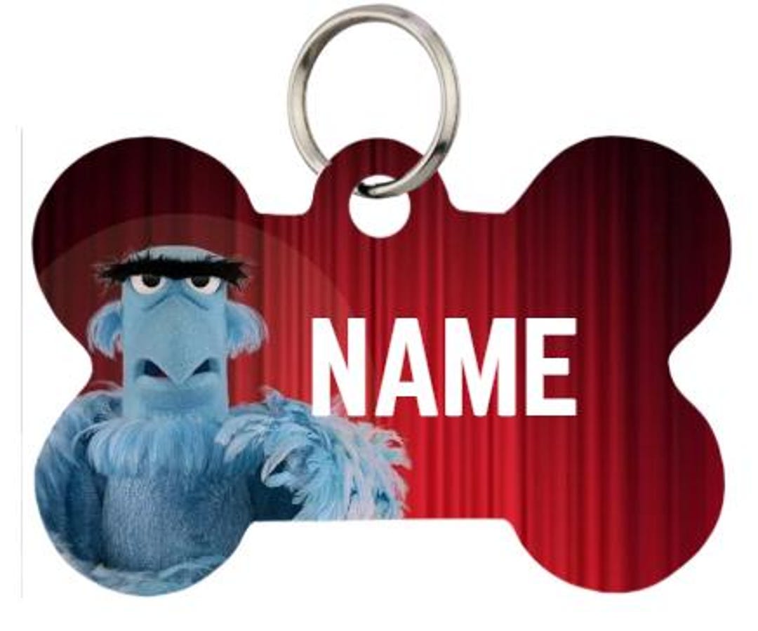 Sam the Eagle Pet Id Tag for Dogs and Cats or Keychain | Personalized ...
