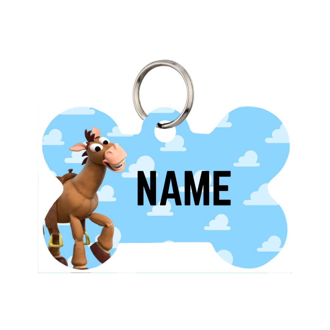 Bullseye Pet Id Tag for Dogs and Cats or Keychain | Personalized - Etsy