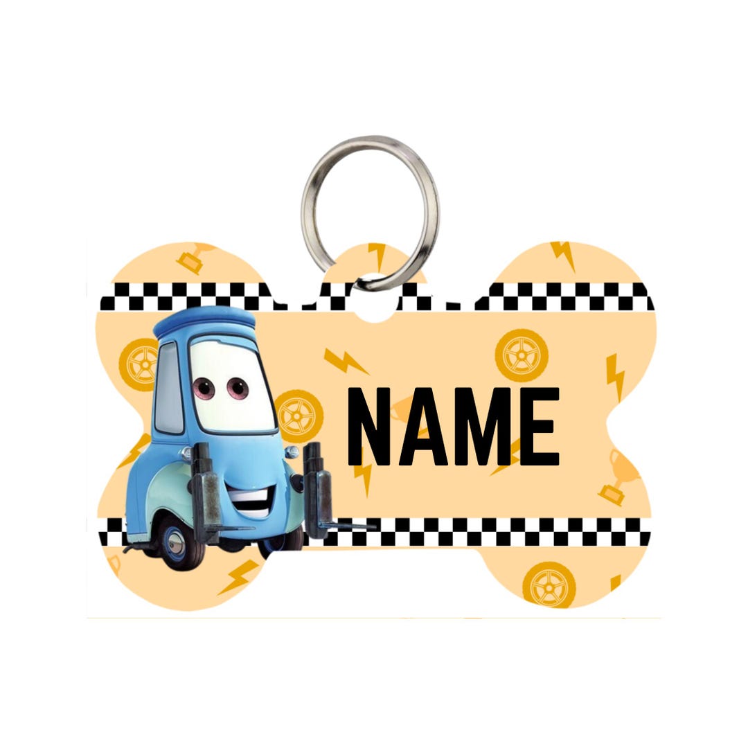 Guido Pet Id Tag for Dogs and Cats or Keychain | Personalized - Etsy ...