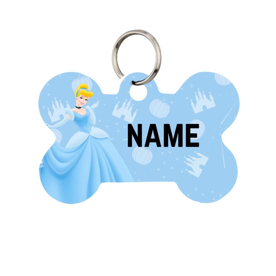 Cinderella Pet Id Tag for Dogs | Personalized - Etsy