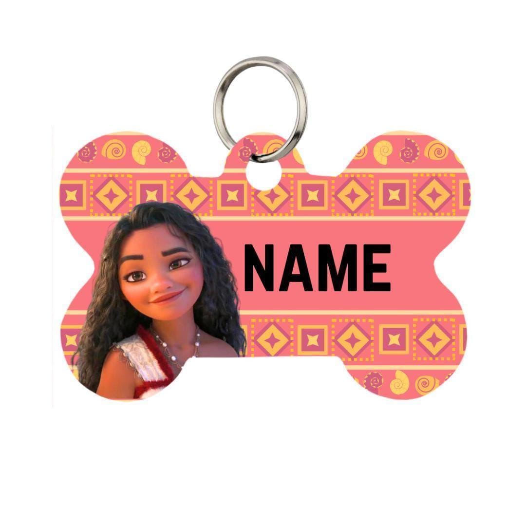 Moana Pet Id Tag for Dogs and Cats or Keychain | Personalized - Etsy UK
