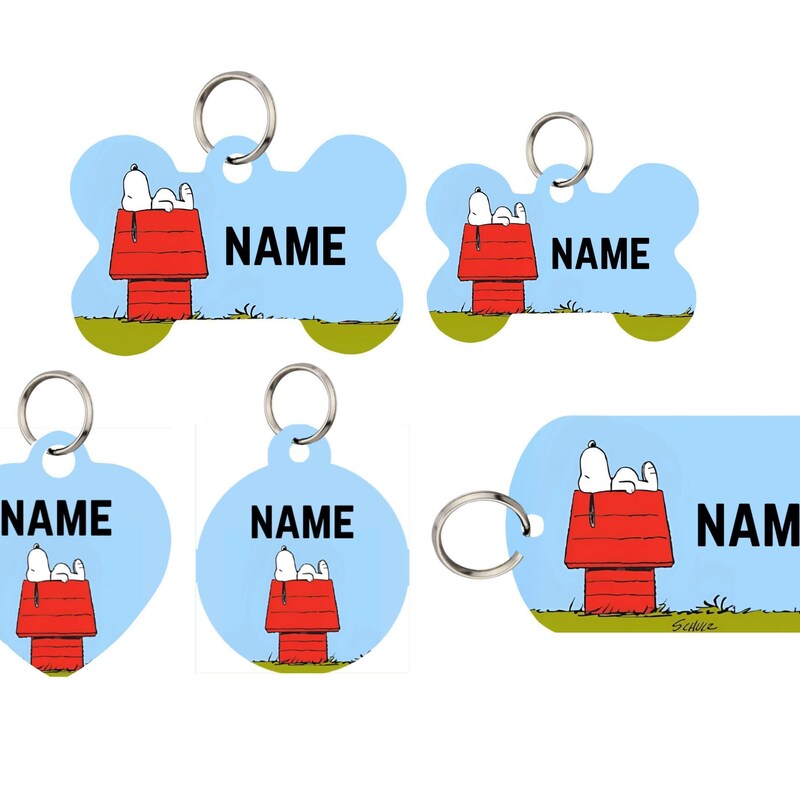 Snoopy Keychain - Etsy