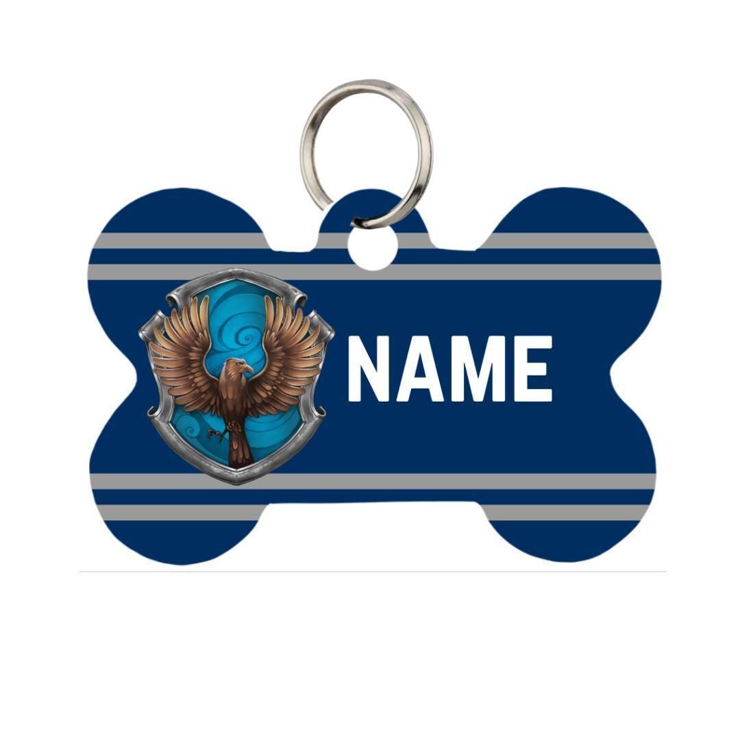 Ravenclaw Pet Id Tag for Dogs and Cats or Keychain | Personalized - Etsy