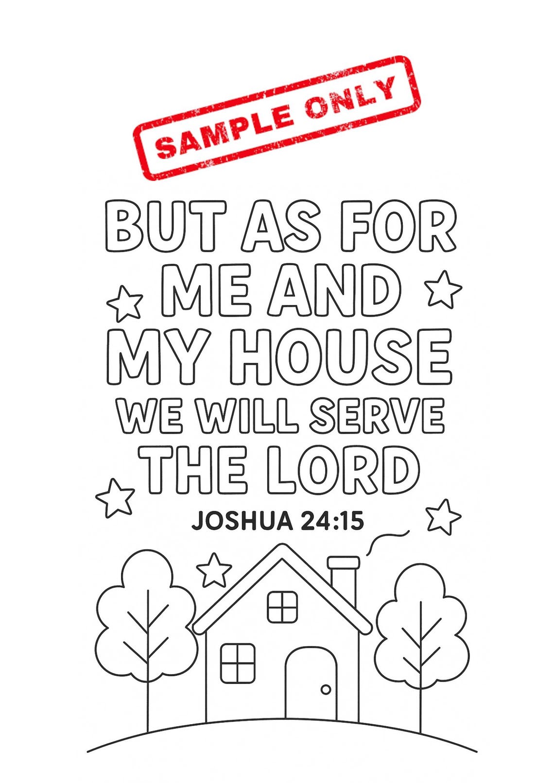 5 Bible Verse Coloring Pages for Kids – Christian Scripture Printables ...