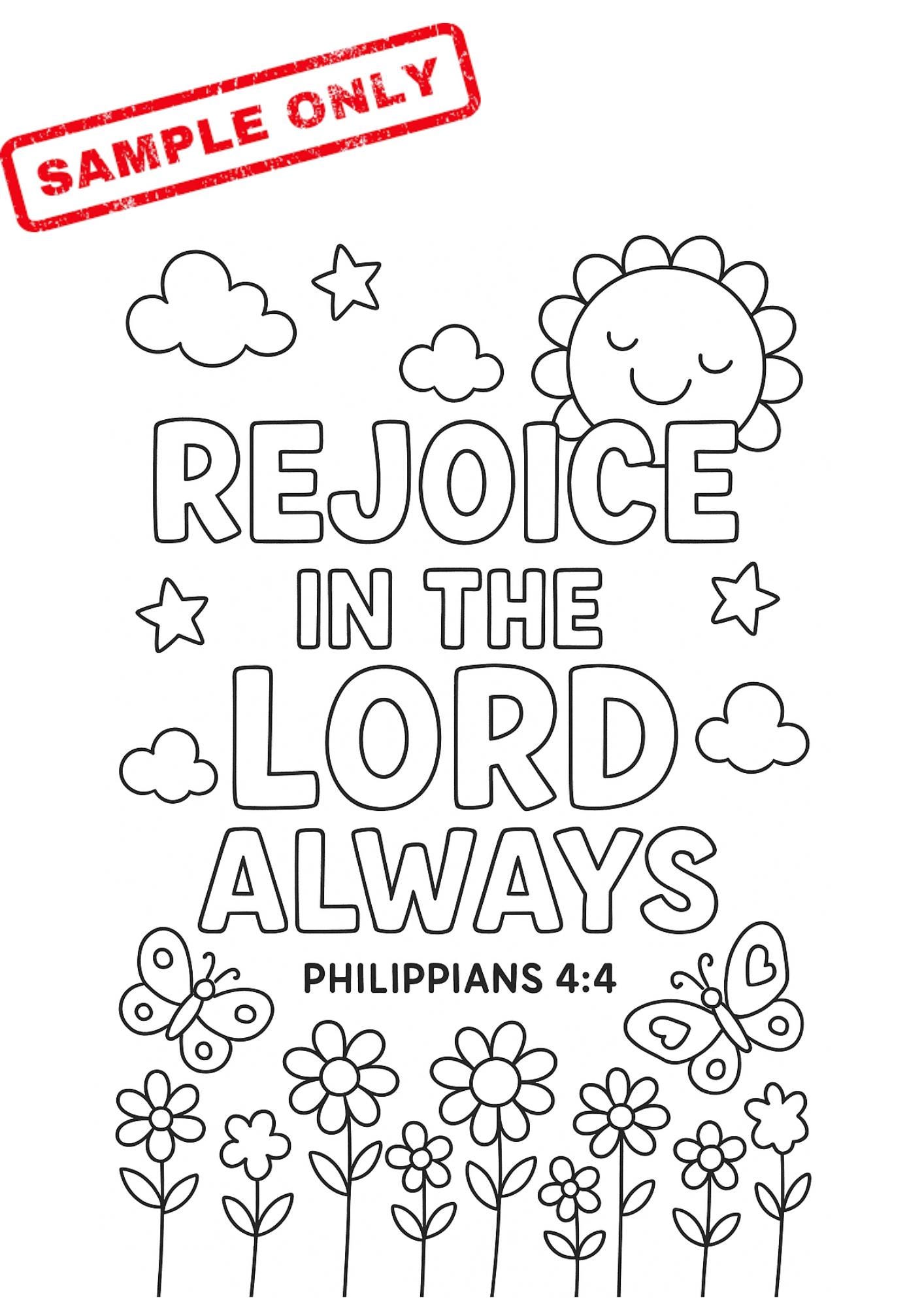 5 Bible Verse Coloring Pages for Kids – Christian Scripture Printables ...