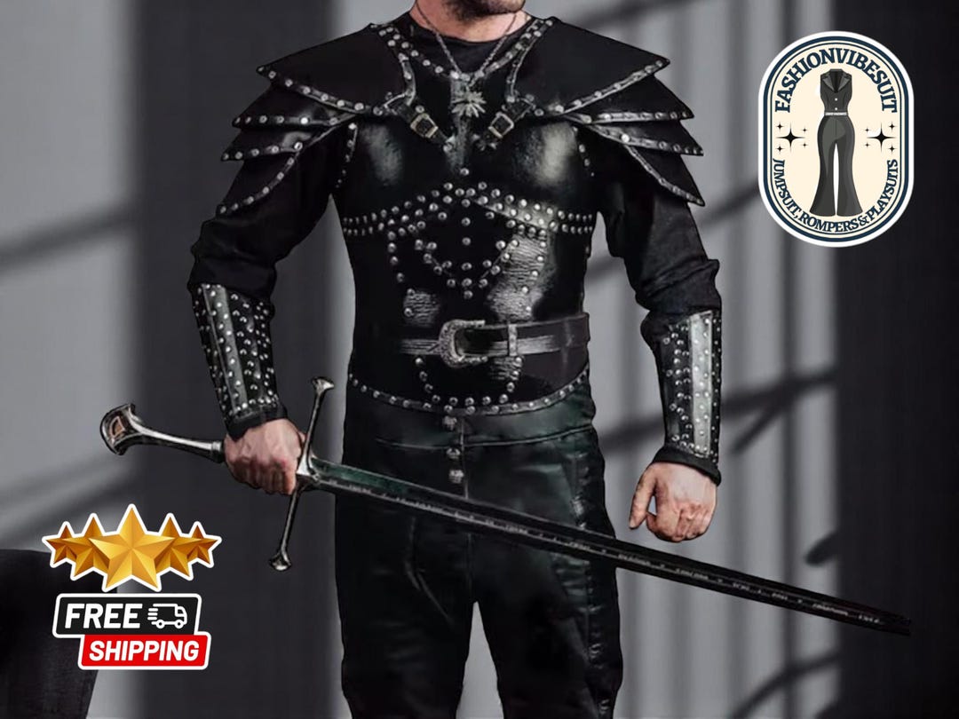 Men's Medieval Knight Outfit | Viking Armor Roleplay Gear | Steampunk ...