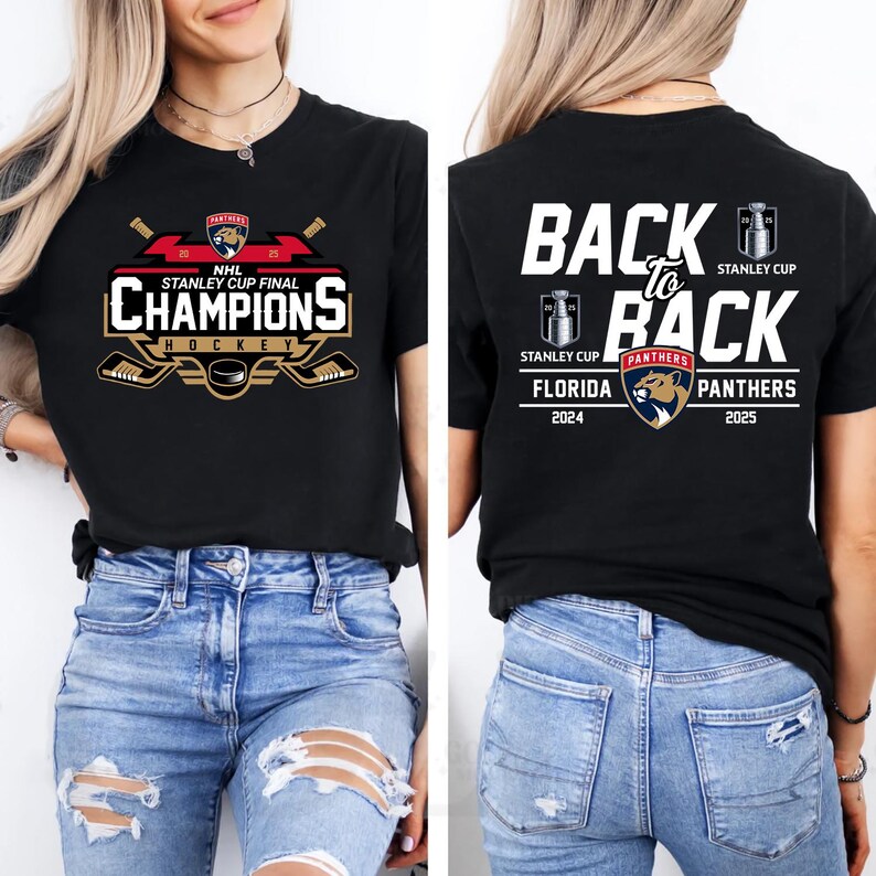 2025 Stanley Cup Championship T-shirt, Unisex Tee, Hockey Fan Gift ...