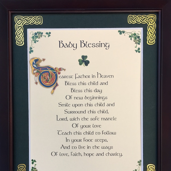New Baby Blessing - Etsy