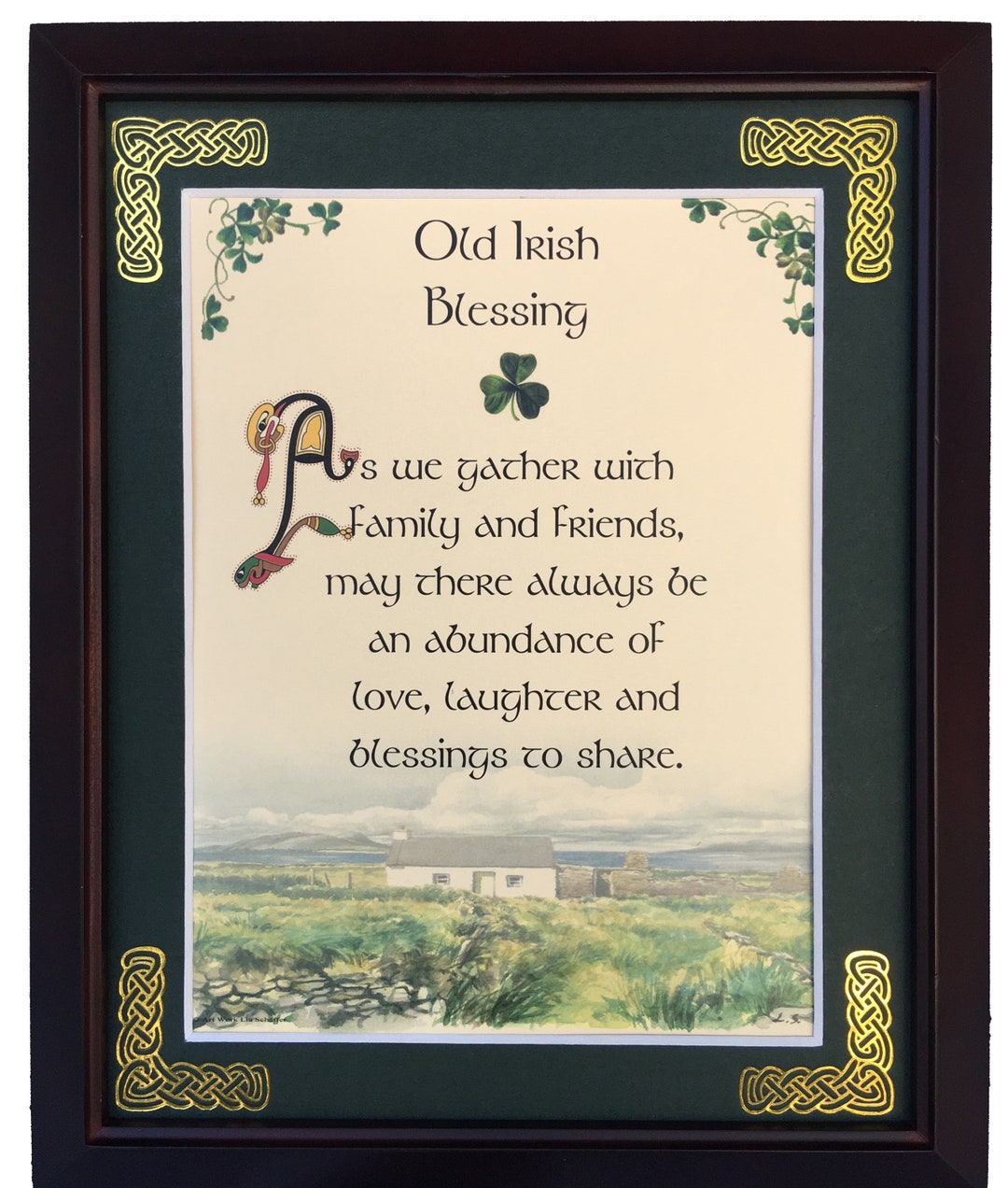Old Irish Blessing, Personalized Blessing Framed, - Etsy