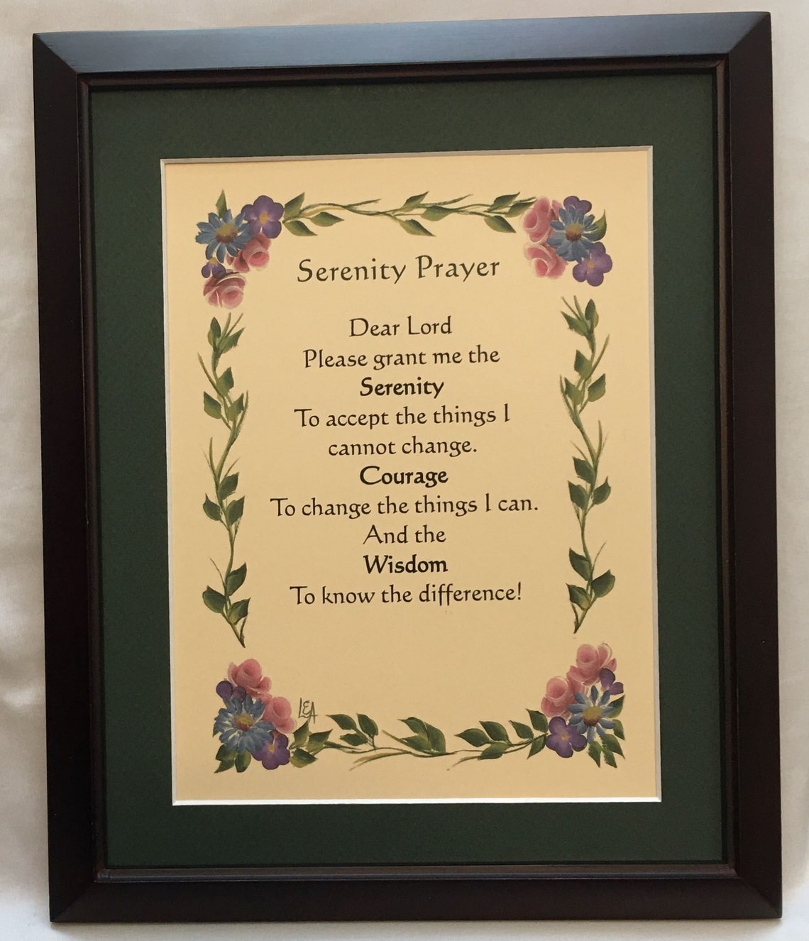 Serenity Prayer, Serenity Prayer Short Version, Inspirational Poems ...