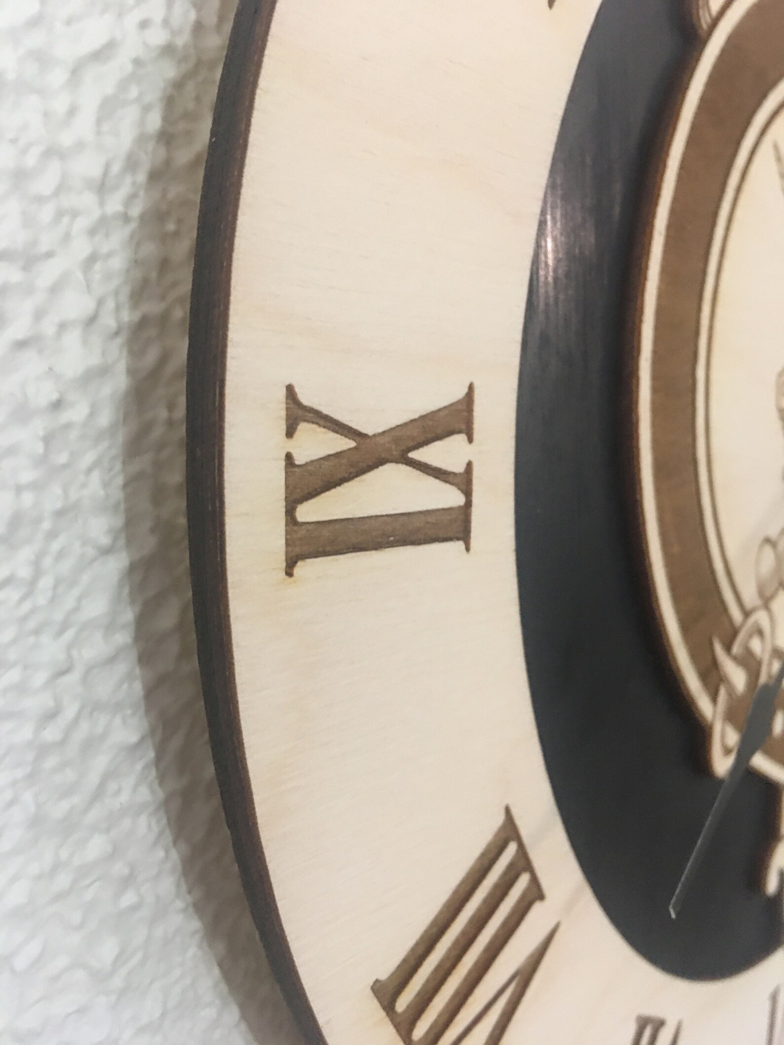 Clan Badge Clan Clock Plaque Clan Crest Scottish Clans | Etsy