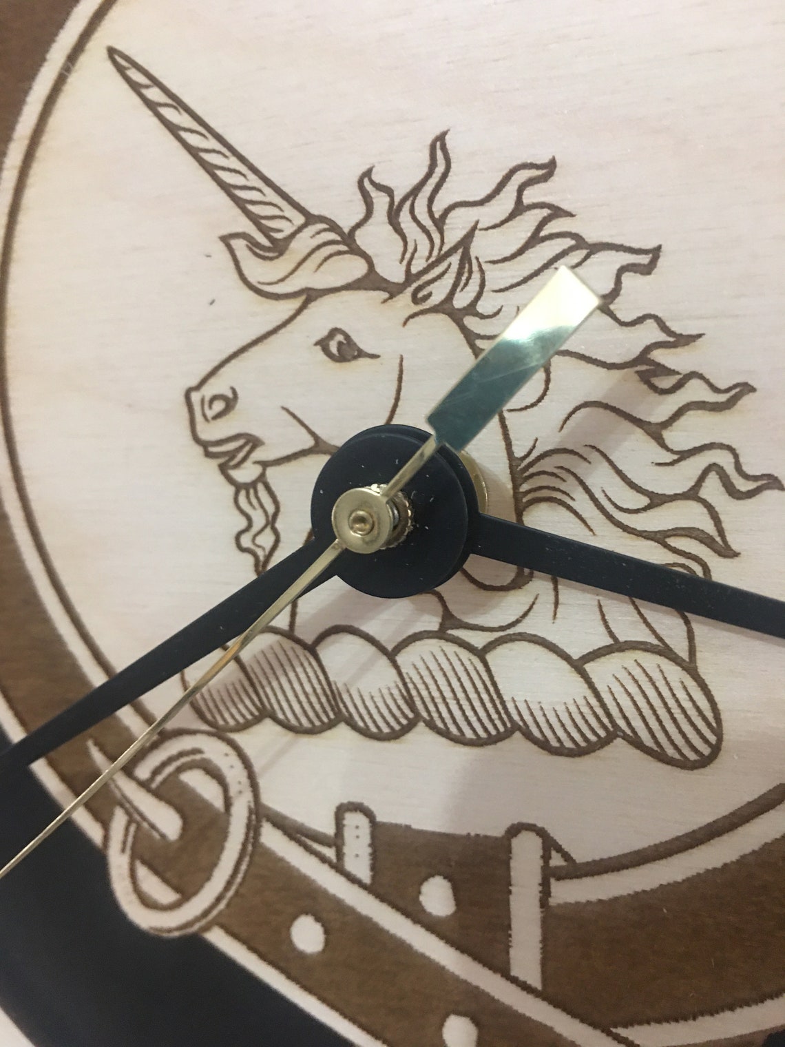 Clan Badge Clan Clock Plaque Clan Crest Scottish Clans | Etsy