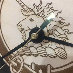Clan Badge, Clan Clock Plaque, Clan Crest, Scottish Clans, Scottish ...