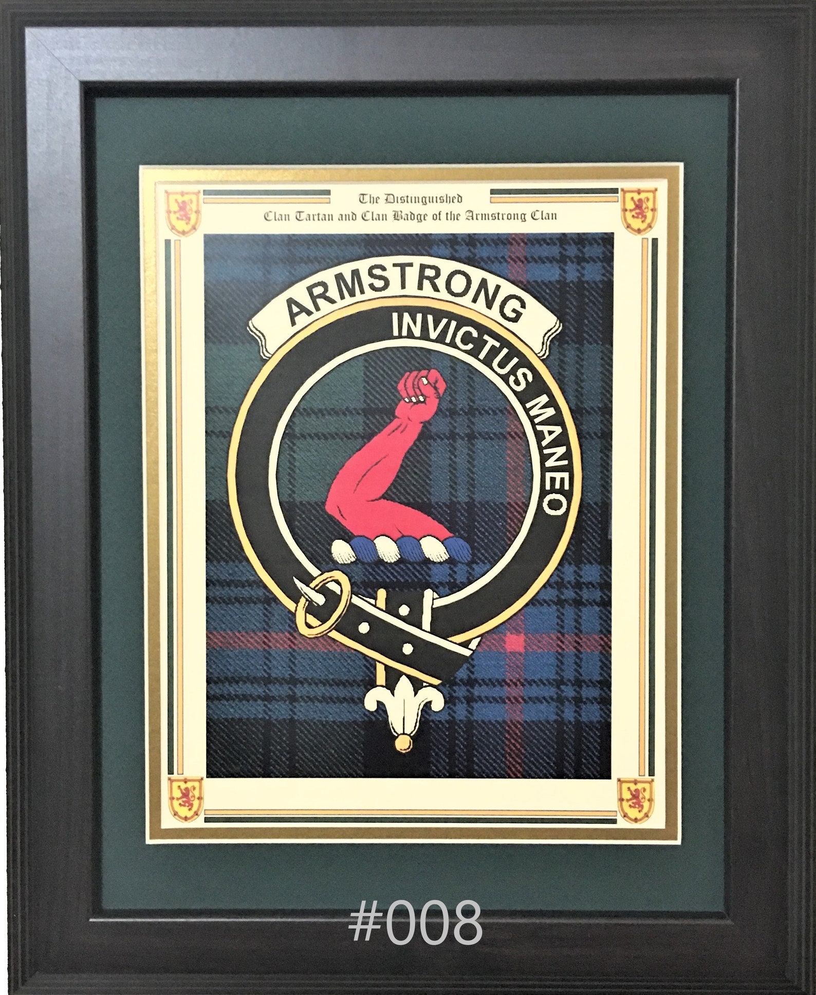 Mackay Clan Crest Badge and History Framed - Etsy New Zealand