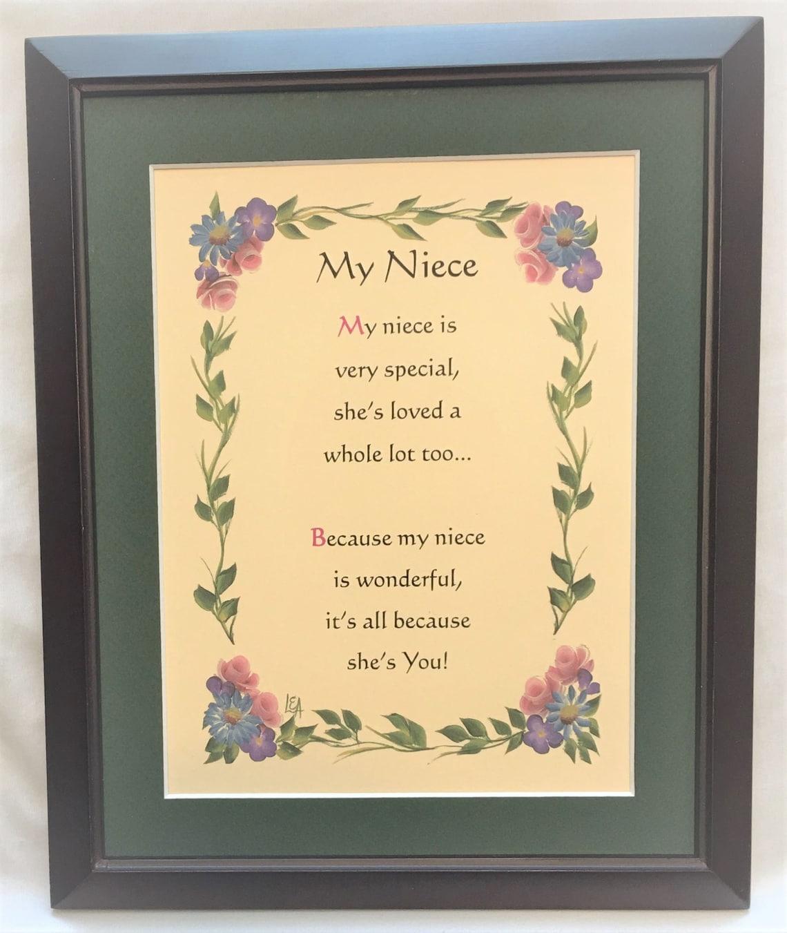 Niece Gift Gift From Aunt Niece Birthday Gift Gift From | Etsy