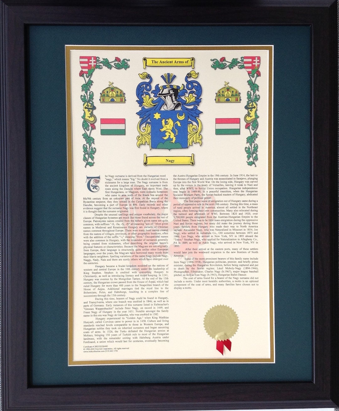 Hungarian Coats of Arms Hungarian Last Names Hungarian - Etsy