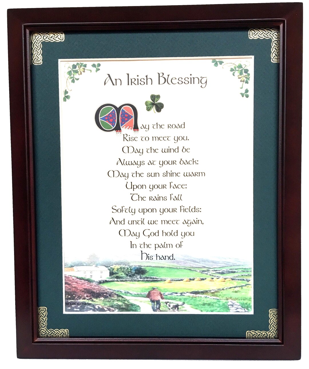 May the Road Rise, May the Road Rise Framed Print, - Etsy
