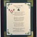 Deputy Sheriff, Personalized Framed Blessing, Deputy Sheriff Gifts ...