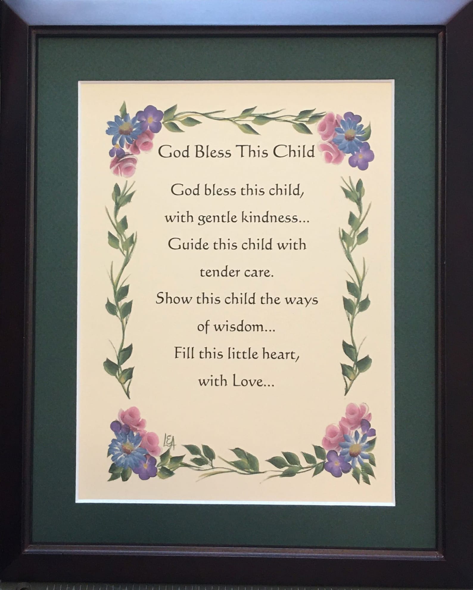 God Bless This Child, New Baby Gift, Gift for a Baby - Etsy