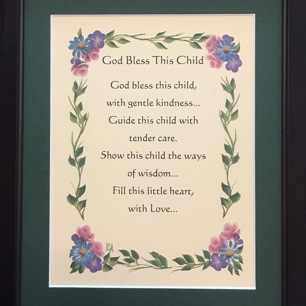God Bless This Child - Etsy