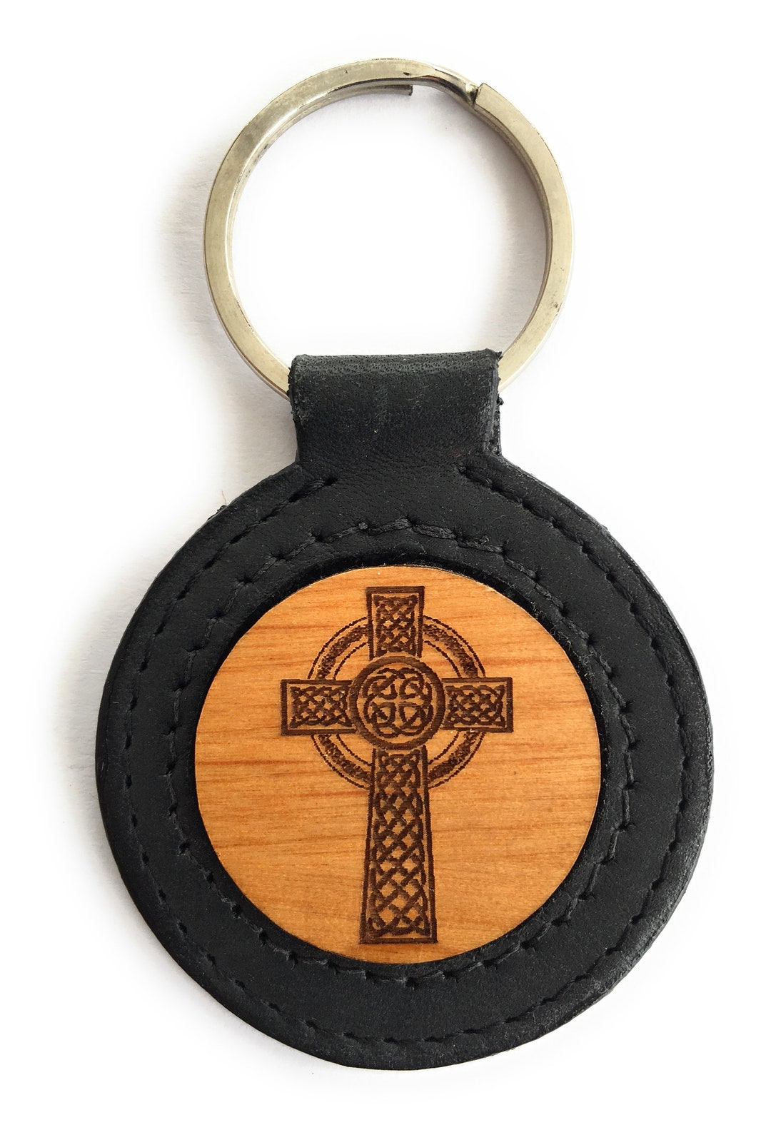 Celtic Cross Key Chain - Etsy