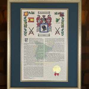 Spanish Coat of Arms, Spanish Last Names, Spanish Surnames, Spanish ...