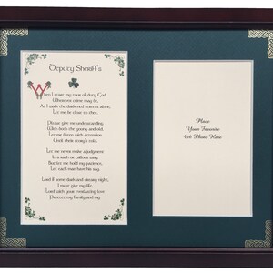 Deputy Sheriff, Personalized Framed Blessing, Deputy Sheriff Gifts ...