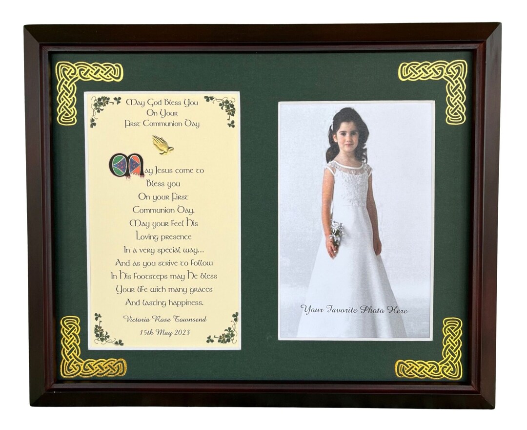 Confirmation Picture Frame, Personalized Confirmation Gift, Girl ...