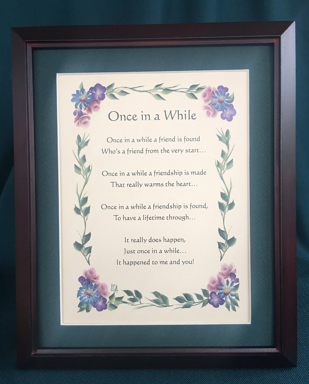 Once in a While, Friends, Friendship Gifts, Friend Gift, Personalizable ...