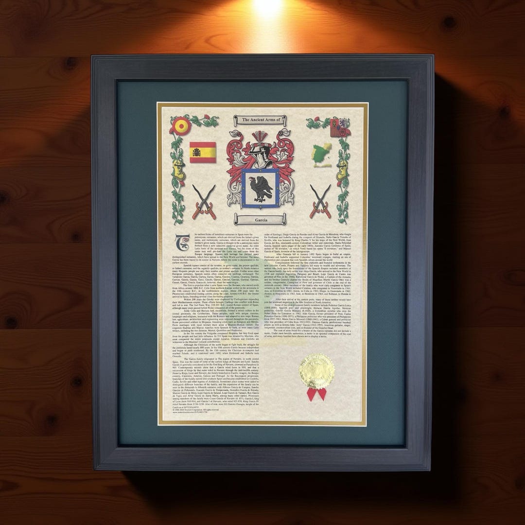 Spanish Coat of Arms, Spanish Last Names, Spanish Surnames, Spanish ...