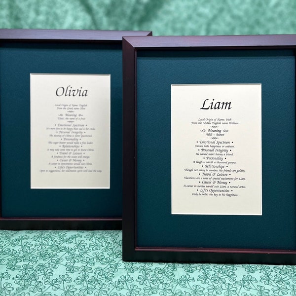 First Name Meaning - Etsy