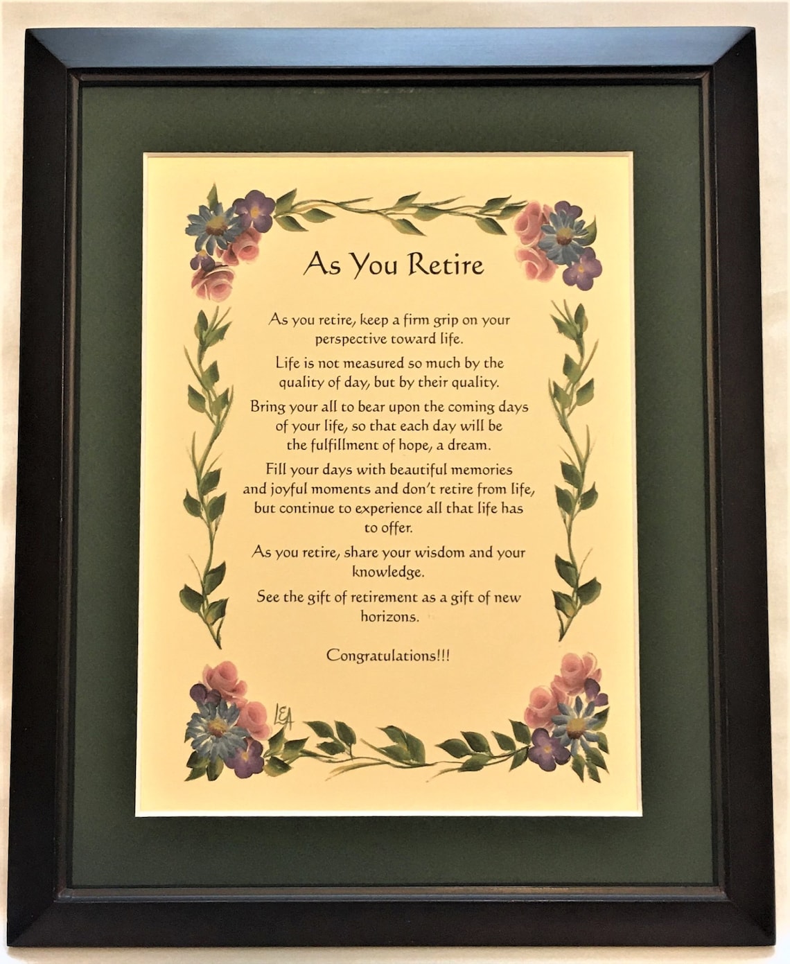 Retirement Blessing Retirement Poem Retirement Prayer | Etsy