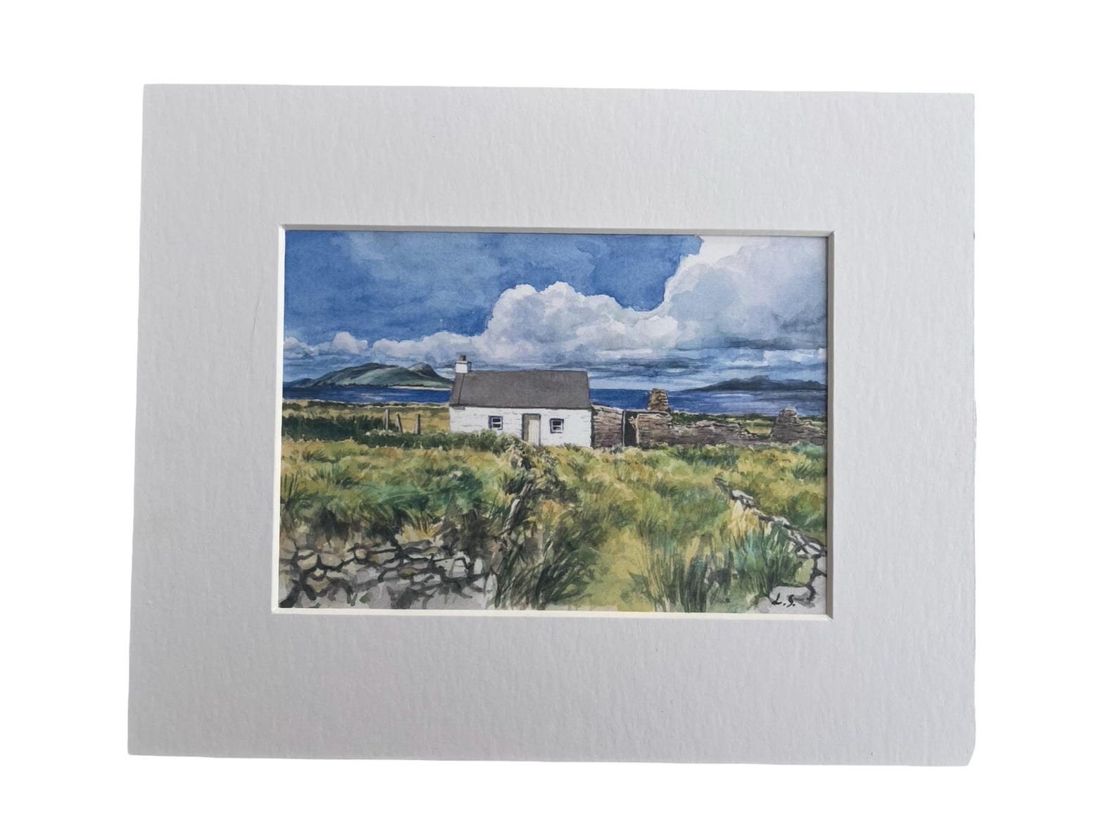 Irish Watercolor Prints of Ireland Size 8x10 - Etsy