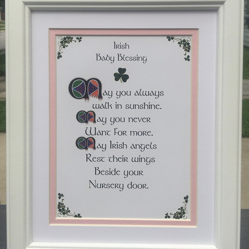 Irish Blessing. Frame - Etsy