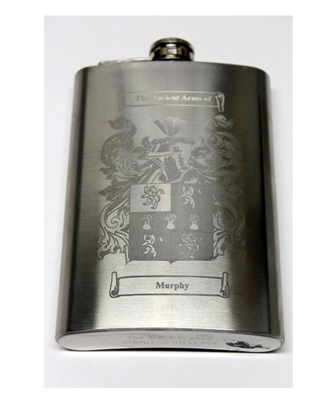 Personalized Flask, Coat of Arms, Scottish Clan Badges, Family Crest ...
