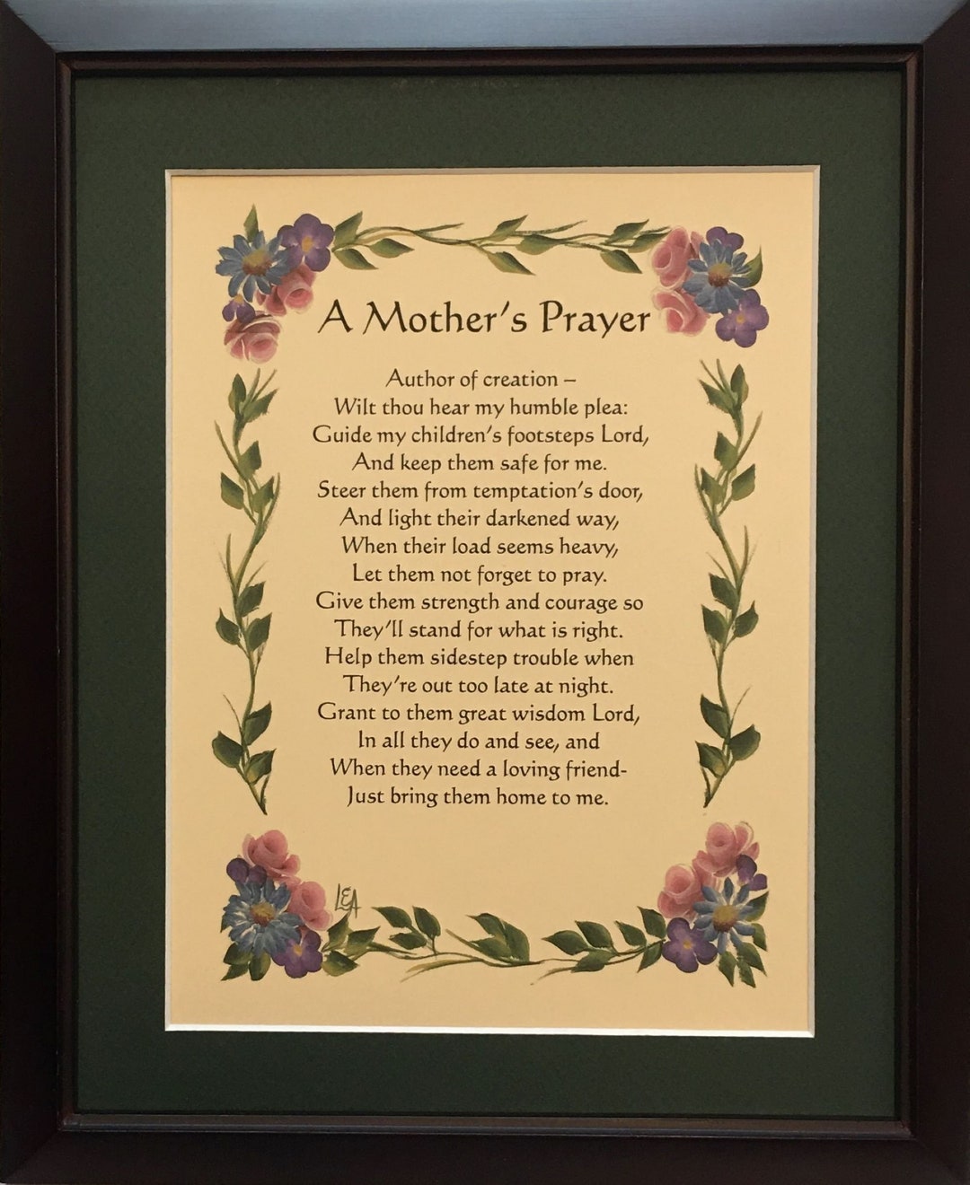 A Mother's Prayer, Inspirational Poems, Spiritual Gifts, Religious ...